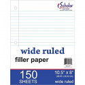 Filler Paper Wide Ruled 150 Sheets